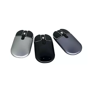 Mouse Inalámbrico Recargable Transparente Con Bluetooth M133